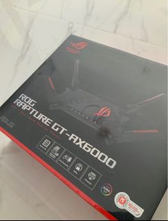 ASUS ROG Rapture GT-AX6000 WiFi 6 Gaming Router, Computers & Tech ...