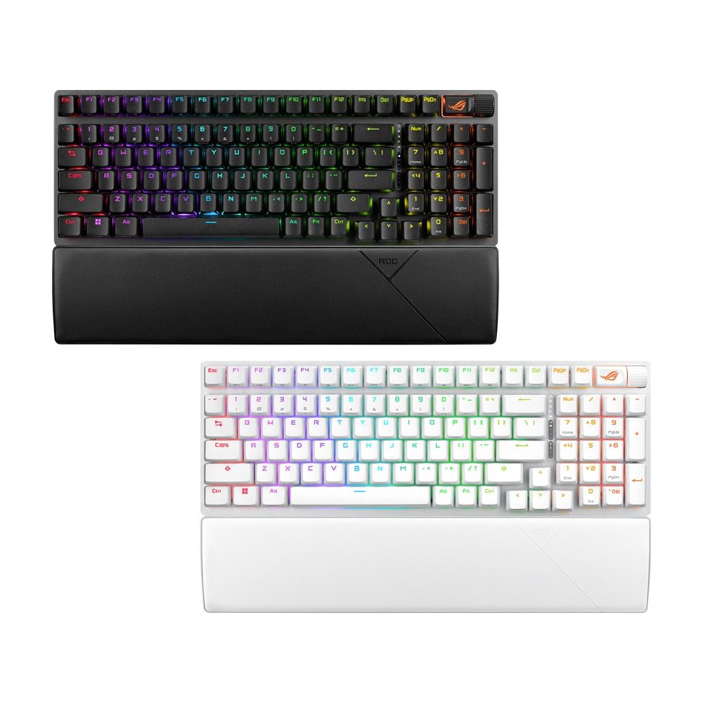 ASUS ROG STRIX SCOPE II 96% WIRELESS MECHANICAL GAMING KEYBOARD - NX ...