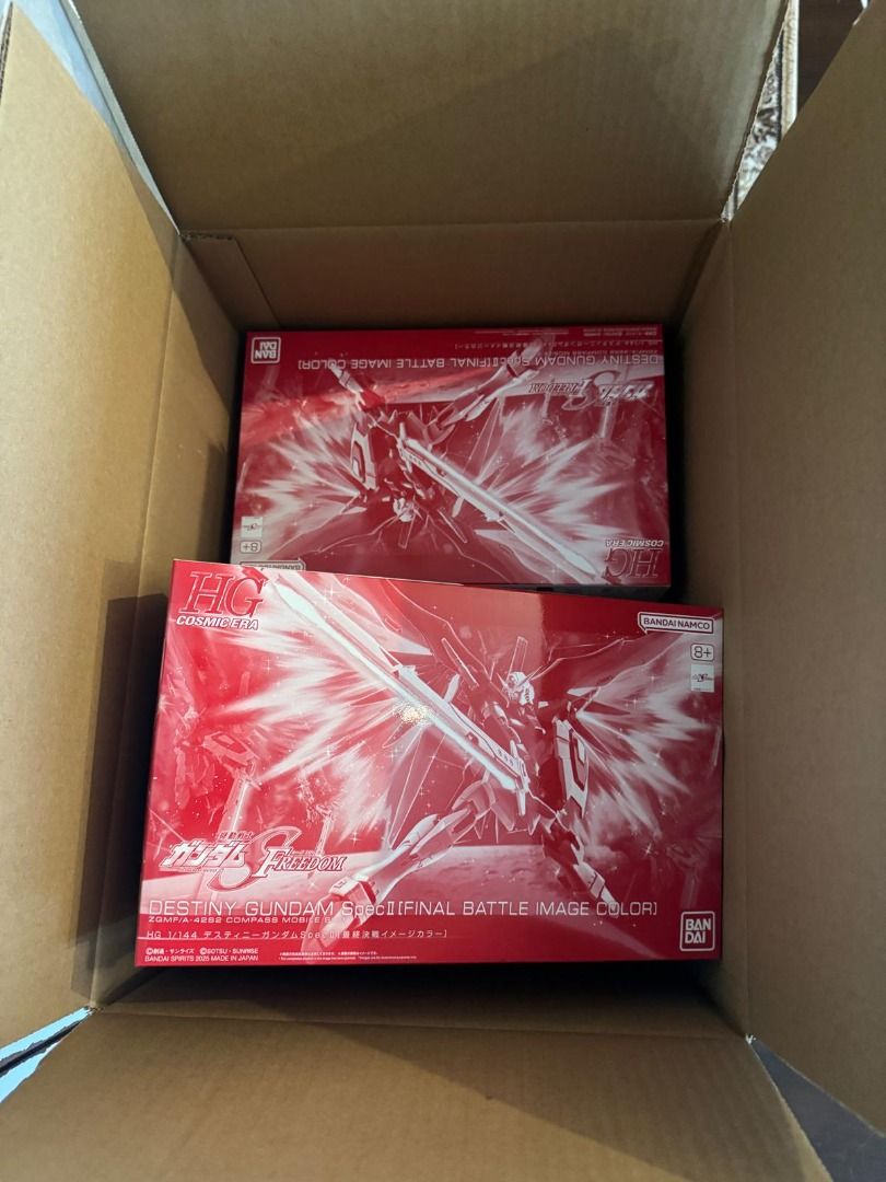 Bandai HG Destiny Gundam Spec II Final Battle Image Color, Hobbies ...