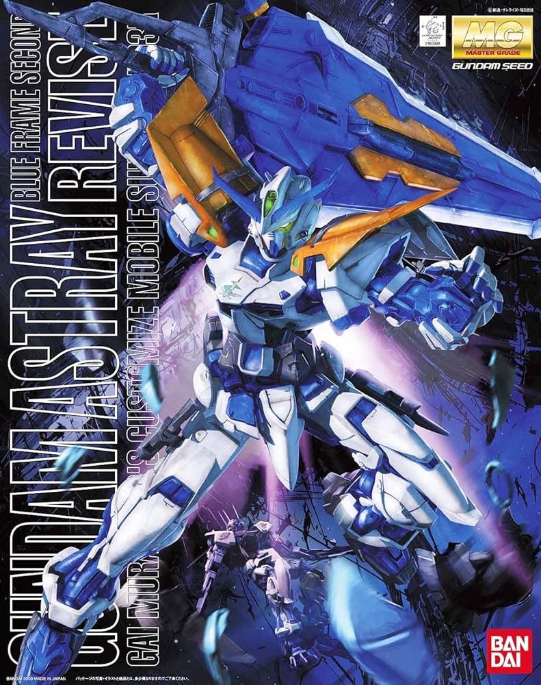 Bandai MG 1/100 Gundam Astray Blue Frame Second Revise, Hobbies & Toys ...