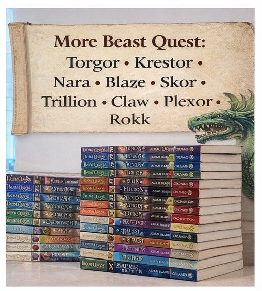 Beast Quest & Sea Quest Books - Adam Blade, Hobbies & Toys, Books ...