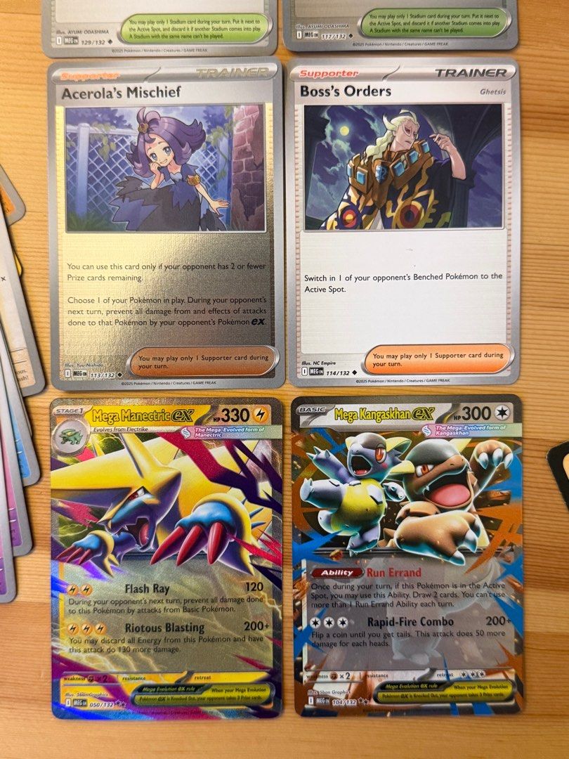 Big bunch of Pokemon Mega Evolution Cards, Hobbies & Toys, Toys & Games ...