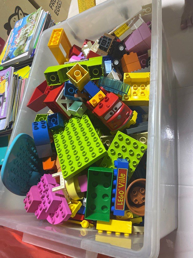 Big heavy box of Lego dupo, Hobbies & Toys, Toys & Games on Carousell