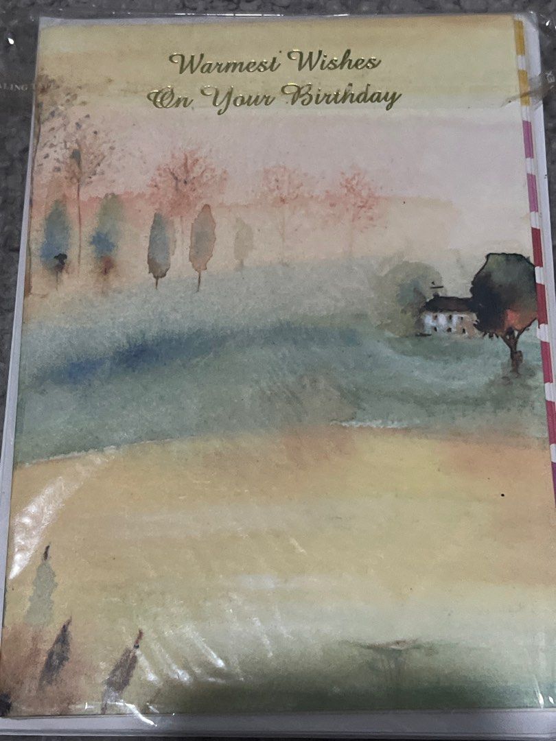 Birthday Greeting Cards - Assorted Designs, Hobbies & Toys, Art ...