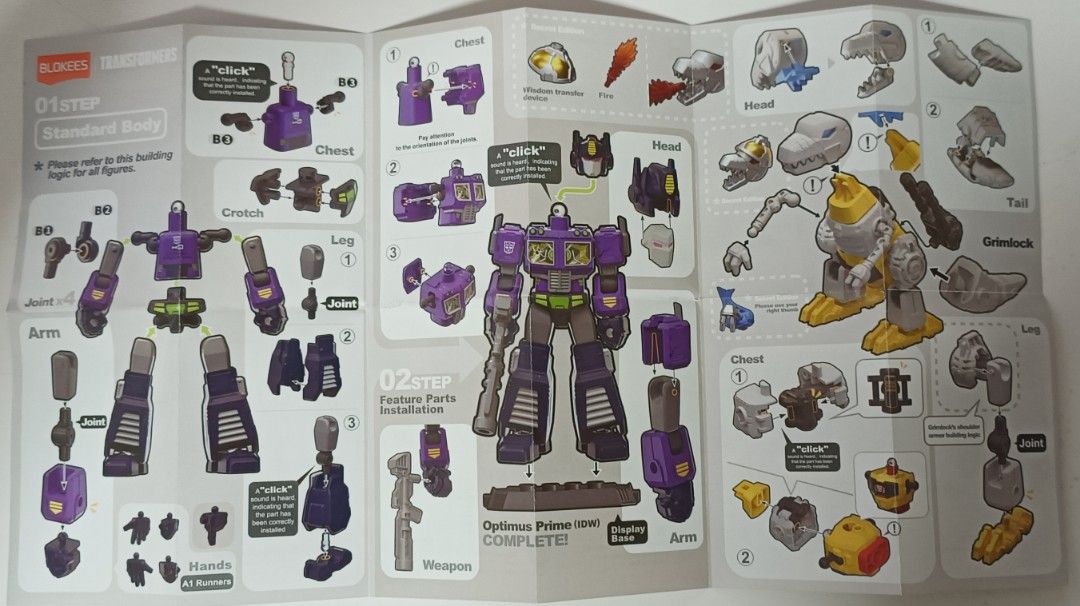 Blokees Transformers Galaxy Ver.03 - Slag Robot Form, Hobbies & Toys ...