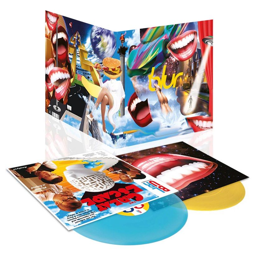 Blur – The Great Escape: 30th Anniversary (Blue & Yellow Vinyl 2LP ...