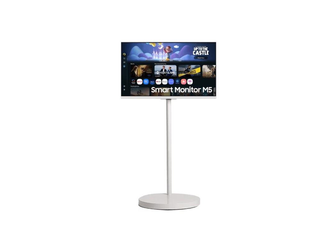 [BNIB] Samsung Smart Monitor M5 Moving Style Stand - White, Computers ...