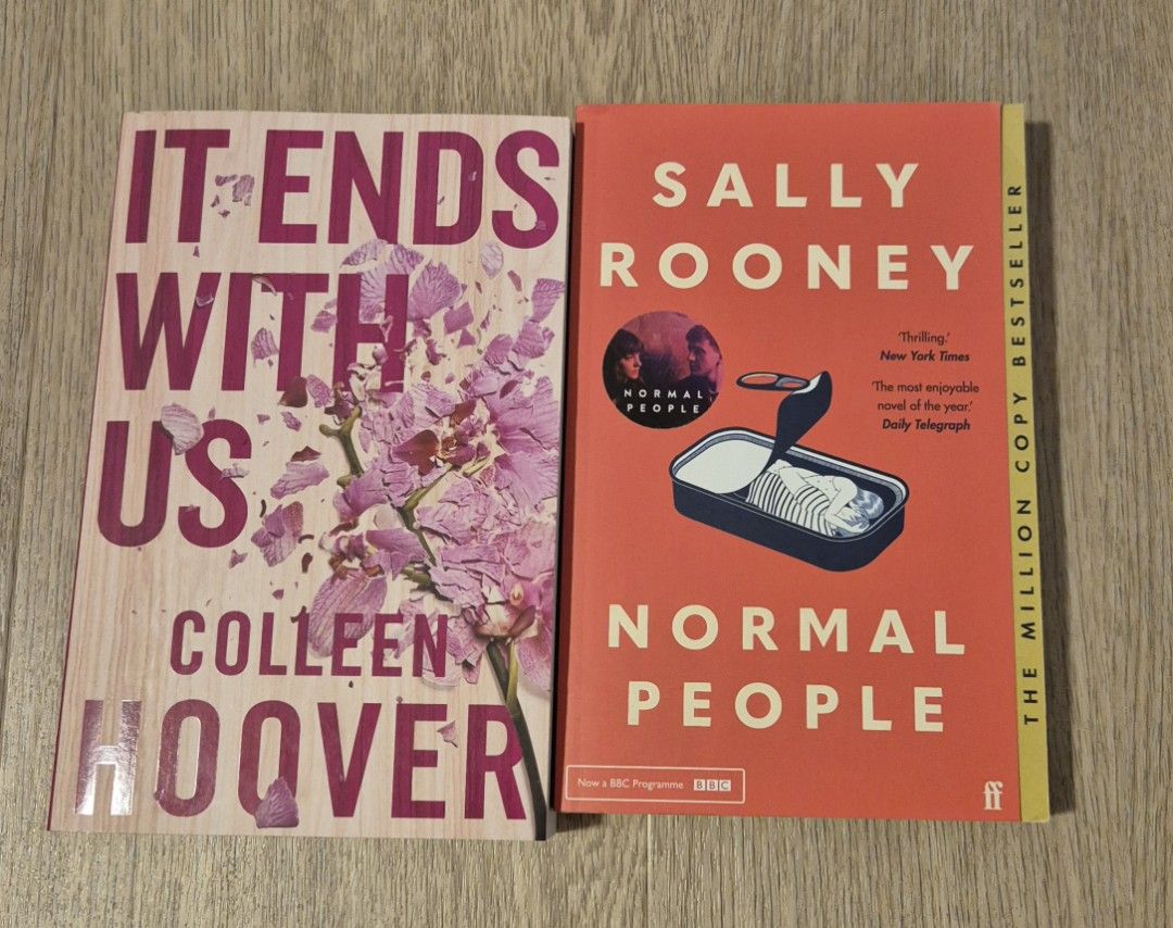 Book Bundle: Colleen Hoover, Jenny Han, Sally Rooney, Hobbies & Toys ...