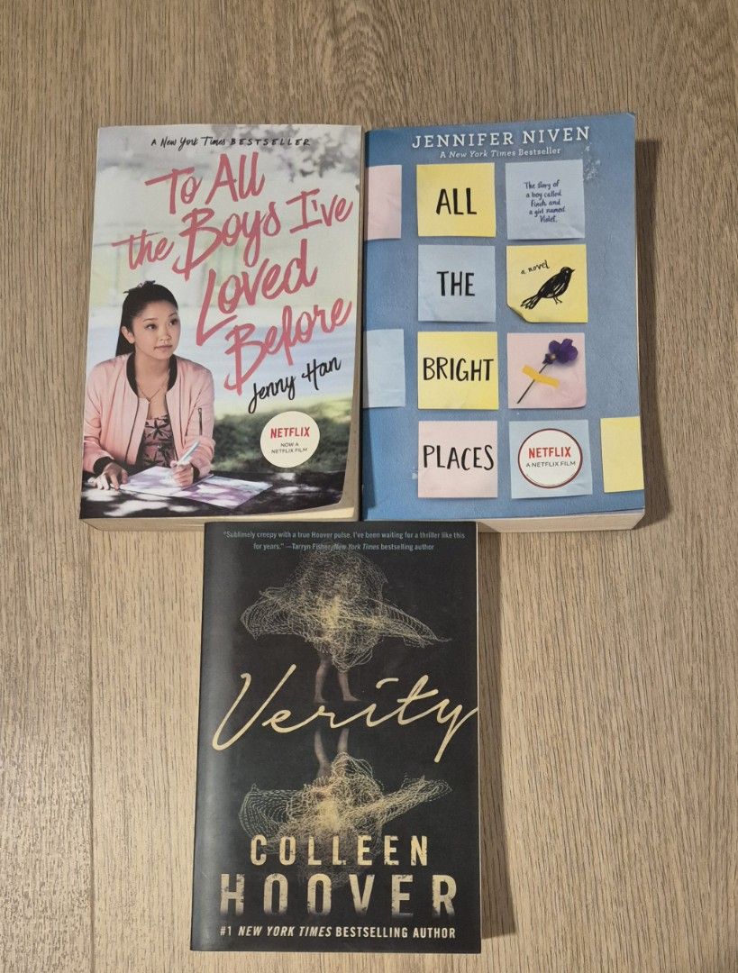 Book Bundle: Colleen Hoover, Jenny Han, Sally Rooney, Hobbies & Toys ...