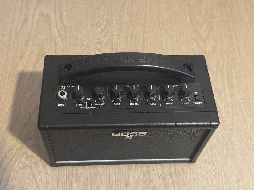 Boss Katana Mini Guitar Amplifier - Black, Hobbies & Toys, Musical ...