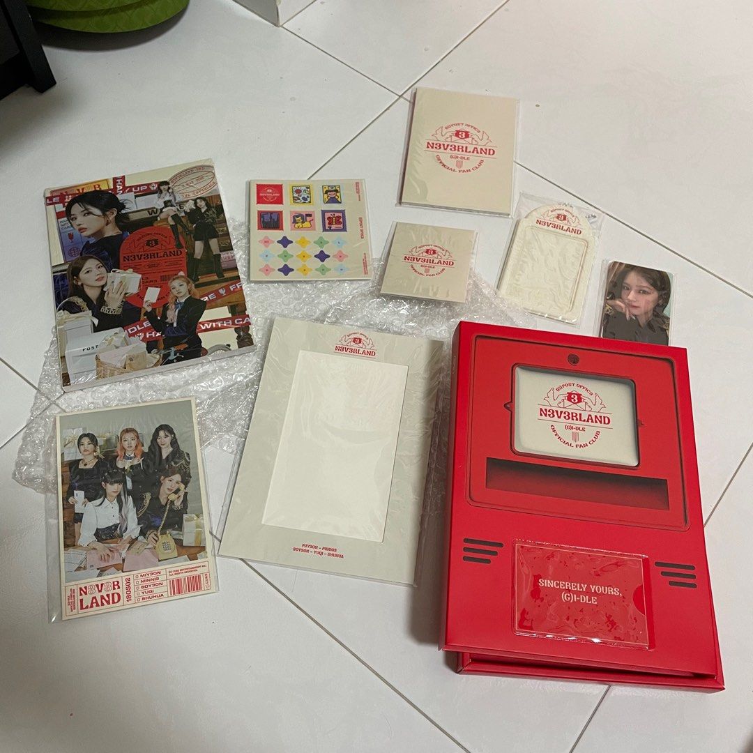 [BRAND NEW] (G)I-DLE Official Fan Club Neverland 3rd Generation ...