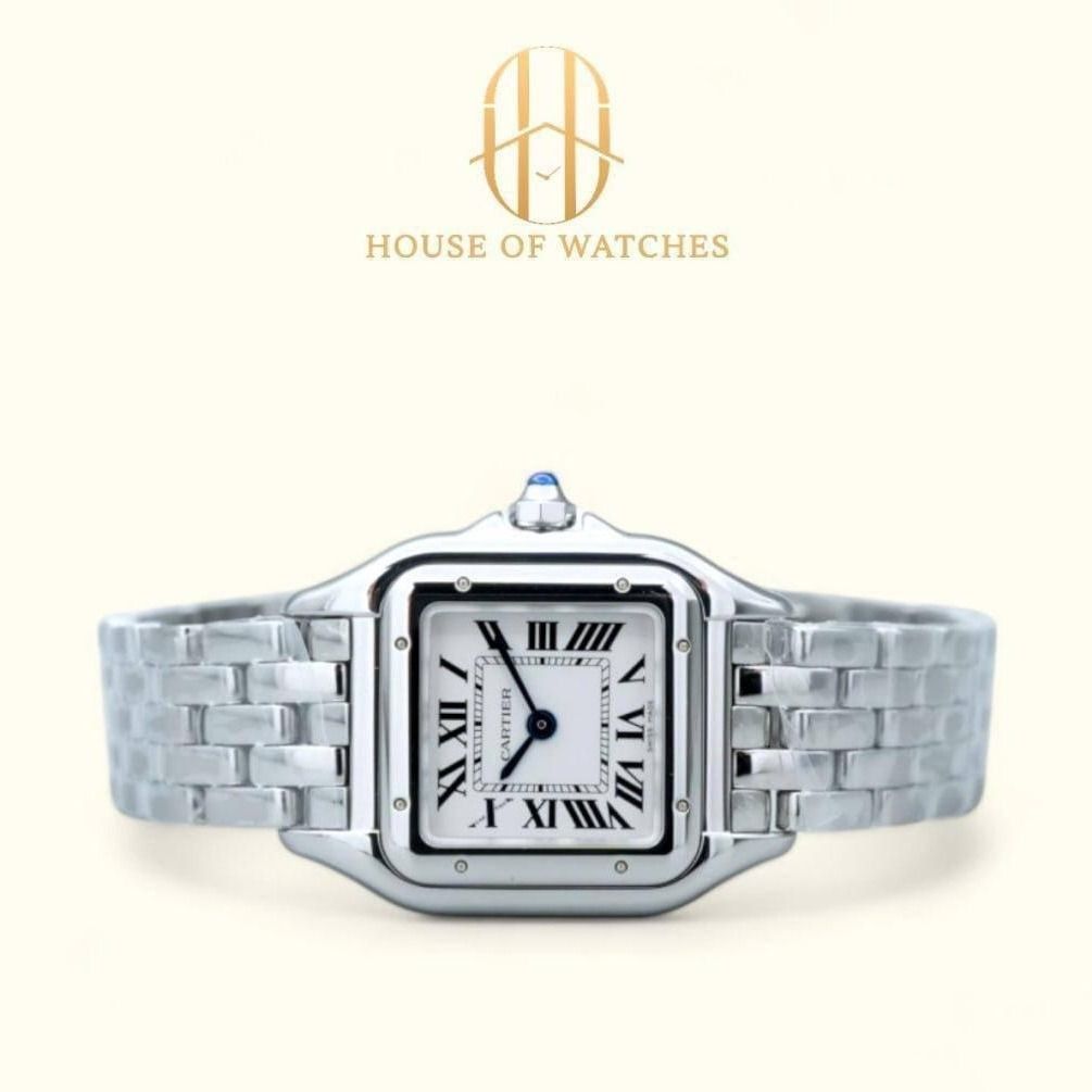 Brand New November 2025 Cartier Panthere De Cartier Silver Small Model ...