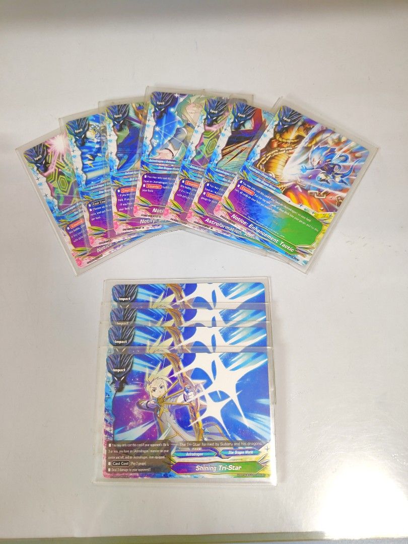[Bundle deal!] Buddyfight Astrodragon Deck + FREE Star Dragon World ...