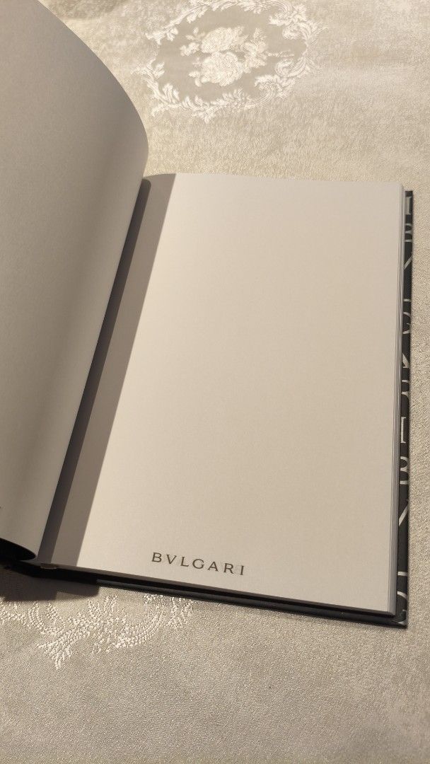 Authentic Bulgari Bvlgari Notebook Diary Journal, Hobbies & Toys ...