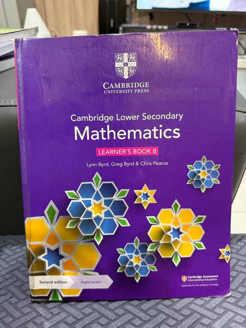 Cambridge Lower Secondary Mathematics Learner's Book 8, Hobbies & Toys ...