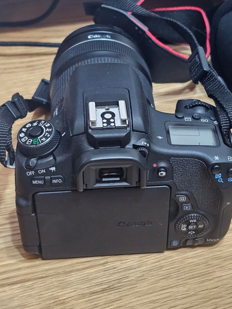 Canon EOS 760D DSLR Camera with Lens, Photography, Cameras on Carousell