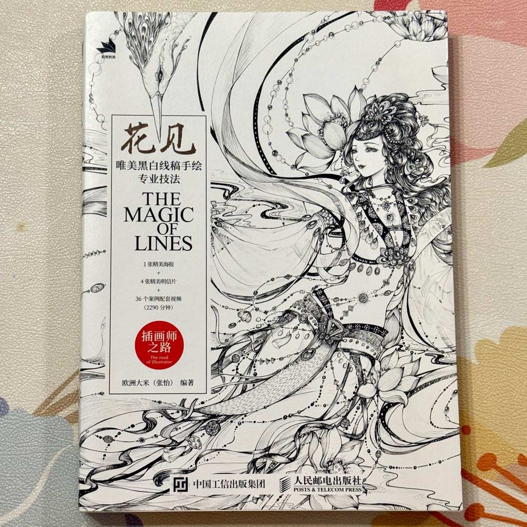 Chinese Art Book - The Magic of Lines, Hobbies & Toys, Books ...