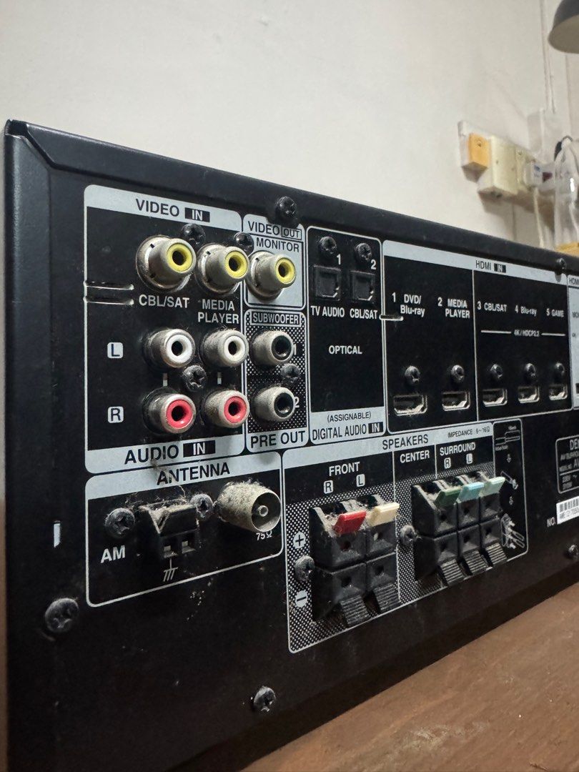 Denon AVR-X540BT AV Surround Receiver, Audio, Soundbars, Speakers ...