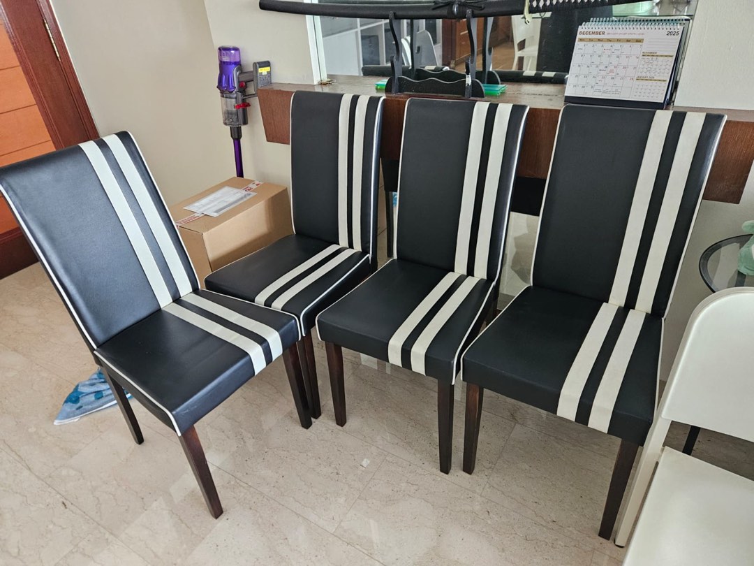 $40 including delivery-Dining Table with 4 Chairs, Furniture & Home ...