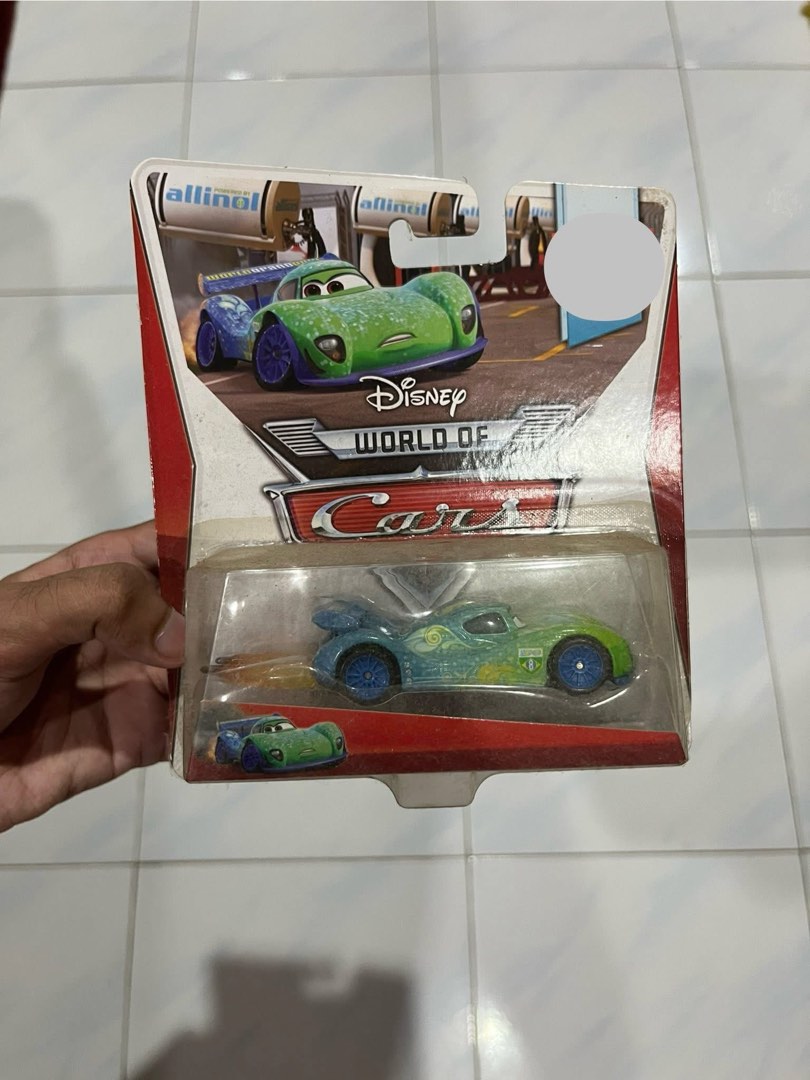 Disney Cars 2 Mattel Carla Veloso With Flames Die-Cast Car (Brand New ...