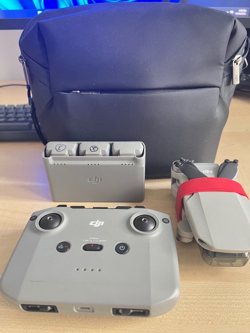 DJI Mini 4k Fly More Combo, Photography, Drones on Carousell