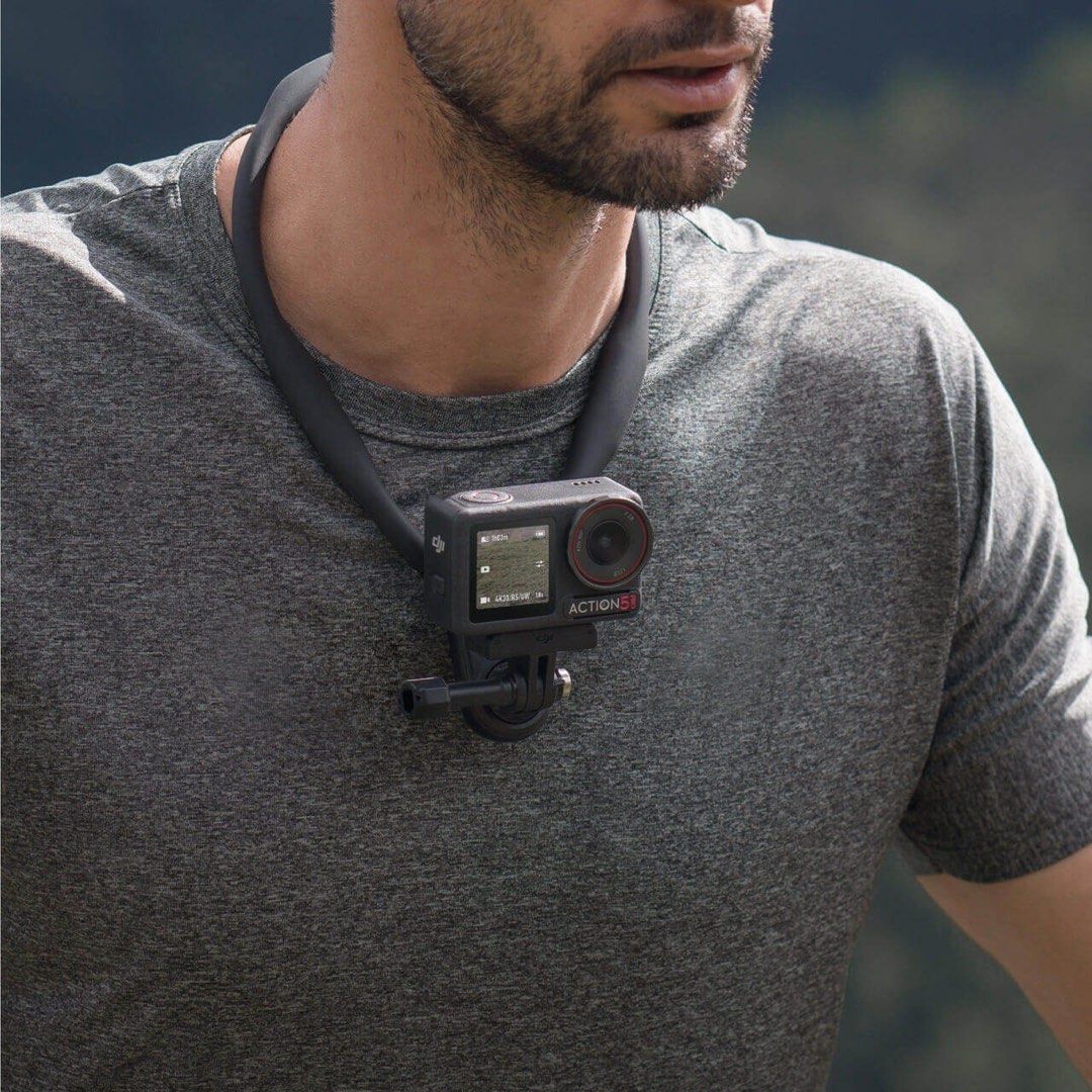 DJI Osmo Action 5 pro with Neck Mount Kit, Photography, Photography ...