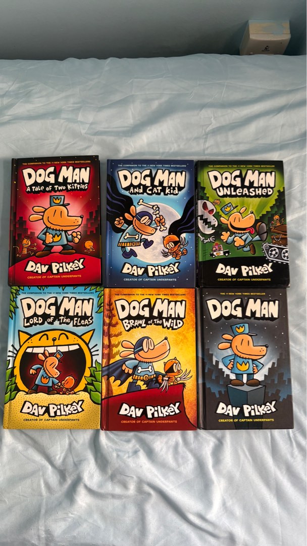 Dog Man Book Series by Dav Pilkey, Hobbies & Toys, Books & Magazines ...