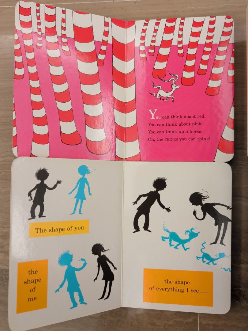 Dr. Seuss Board Books - Set of 4, Hobbies & Toys, Books & Magazines ...