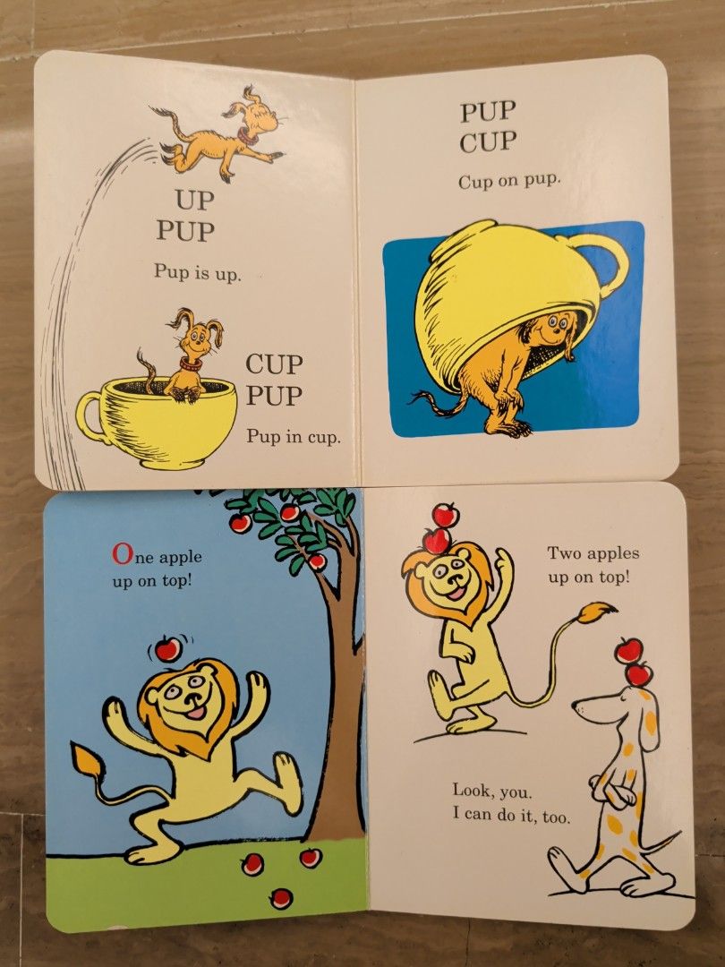 Dr. Seuss Board Books - Set of 4, Hobbies & Toys, Books & Magazines ...