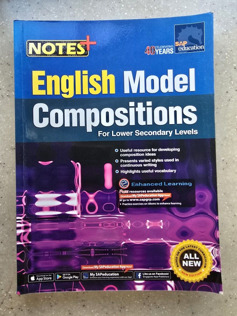 English Model Compositions for Lower Secondary Levels, Hobbies & Toys ...