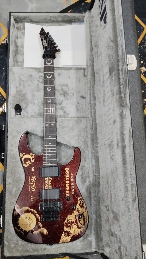 ESP LTD Ouija Guitar LIMITED EDITION ORIGINAL WITH A CERTIFICATE ...