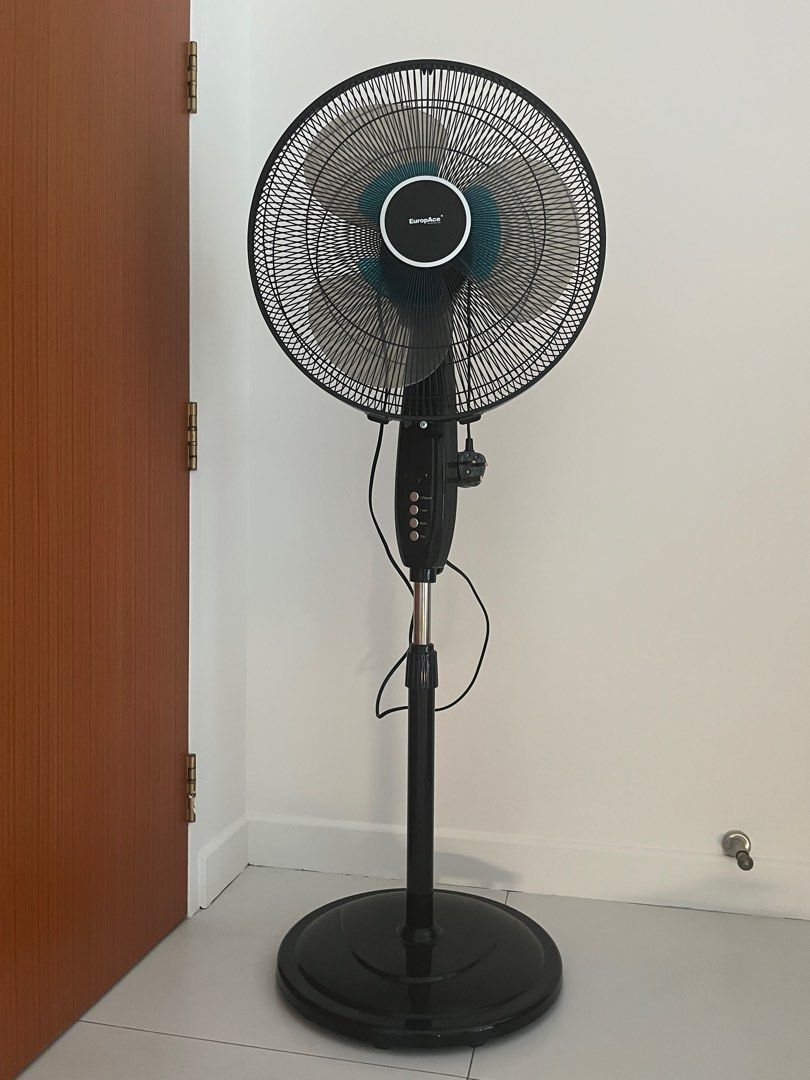 EuroAce Stand Fan, Furniture & Home Living, Lighting & Fans, Fans on ...