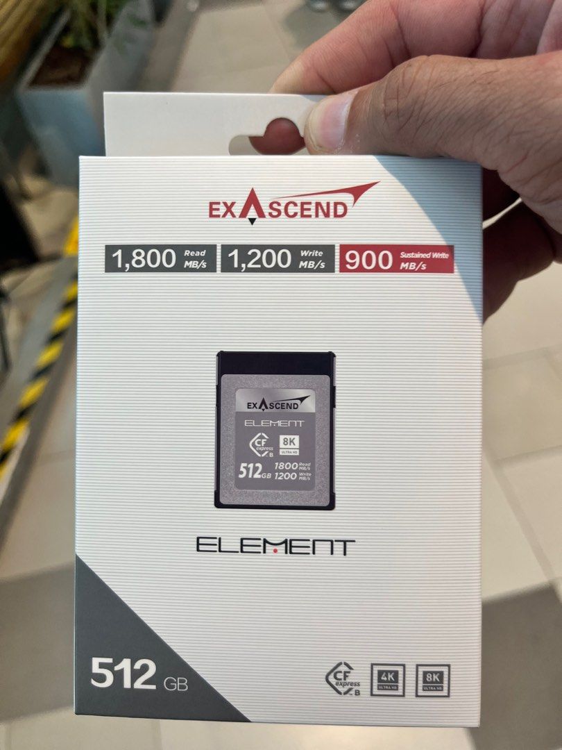 Exascend Element CFexpress Type B 512GB, Photography, Photography ...