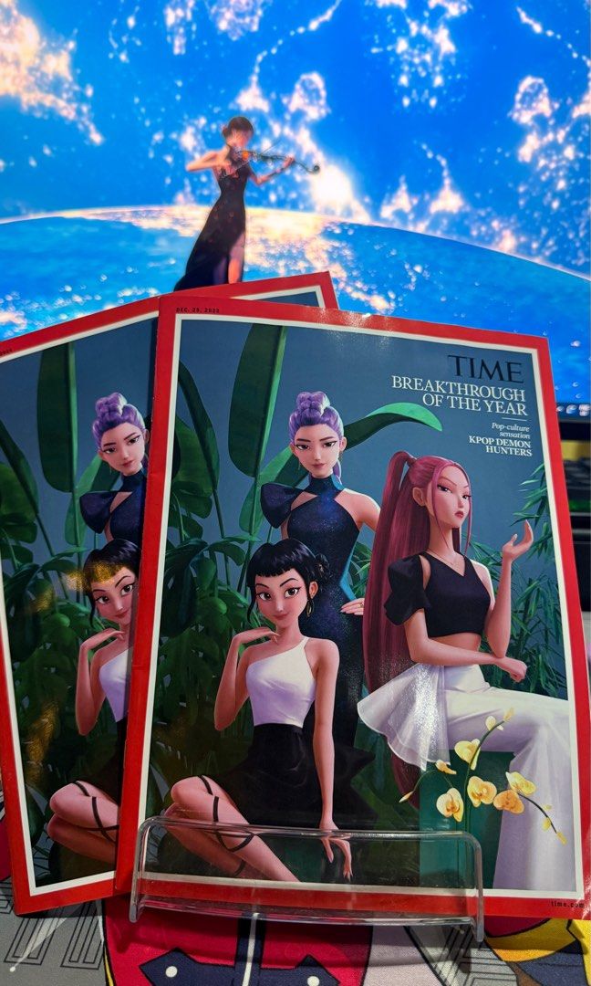 [EXCLUSIVE] Kpop Demon Hunters HUNTRIX TIME MAGAZINE Exclusive Rumi ...