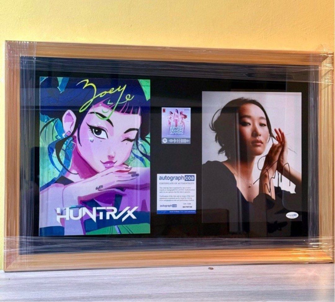 [EXCLUSIVE] Kpop Demon Hunters Voice Actor Zoey [Ji Young Yoo] Signed ...