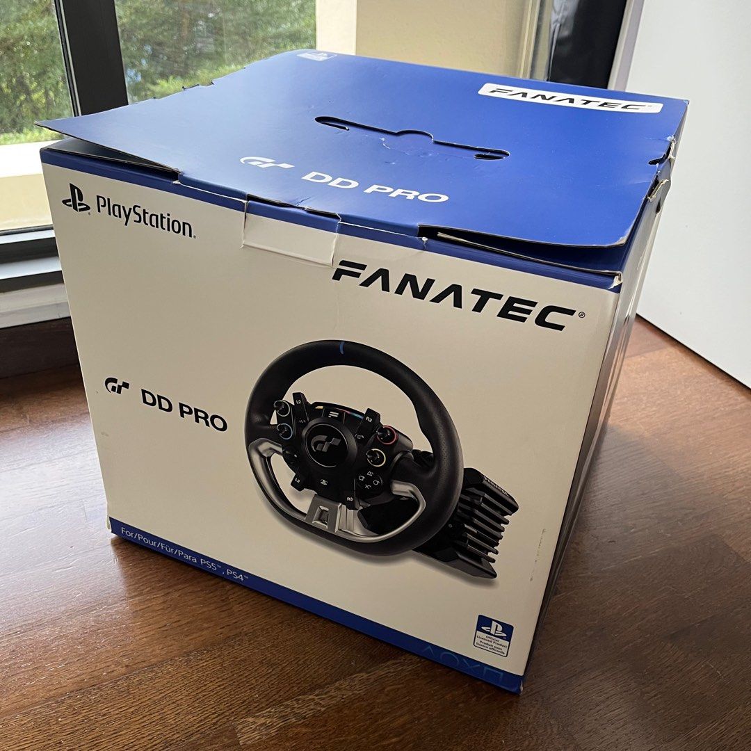 Fanatec Gran Turismo DD Pro Wheel Base + Steering Wheel, Video Gaming ...