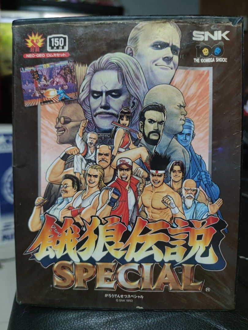 Fatal Fury Special Neo Geo Cartridge, Video Gaming, Video Games ...
