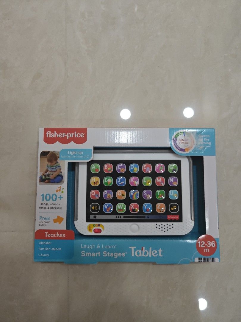 Fisher-Price Laugh & Learn Smart Stages Tablet, Babies & Kids, Infant ...