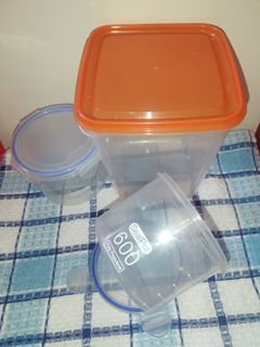 Baby Food Container Small glass Container Storage Glass container snack ...