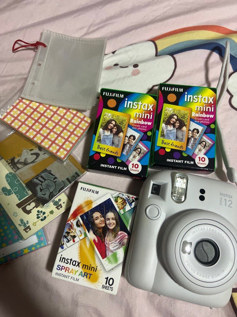 Fujifilm Instax Mini 12 Camera, Photography, Cameras on Carousell