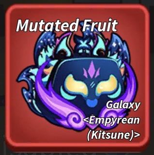 [Blox Fruits] Galaxy Empyrean Kitsune (2 in Stock), Video Gaming ...