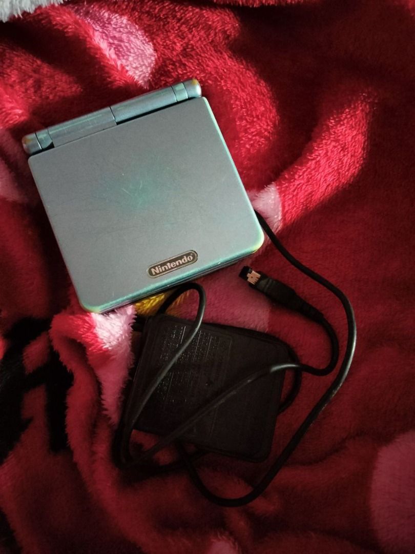 Game Boy Advance SP AGS-101 (Surf Blue) – Powers On | For Repair, Video ...