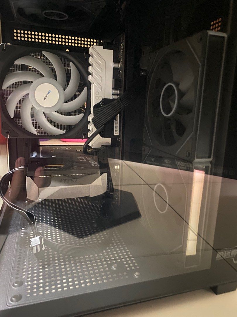 Gaming PC - MSI RTX 5060, Monitor, Keyboard, Headphones, Computers ...