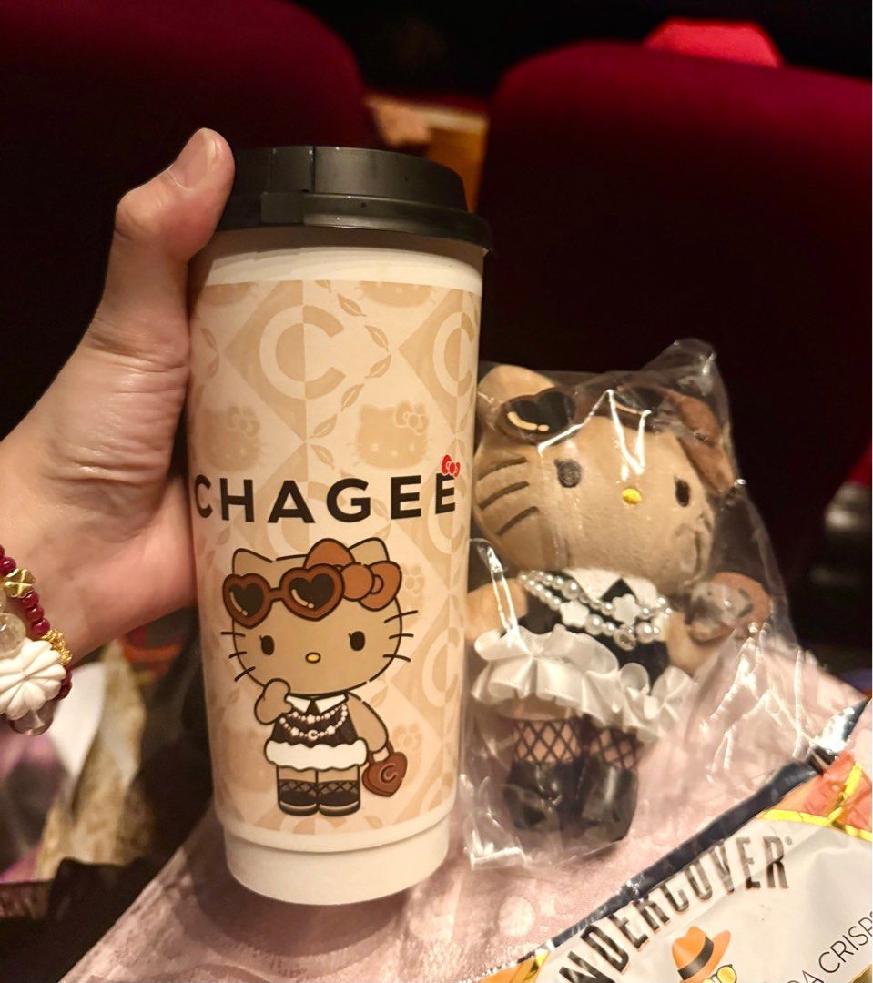 Hello Kitty Chagee Plush Toy, Hobbies & Toys, Toys & Games on Carousell