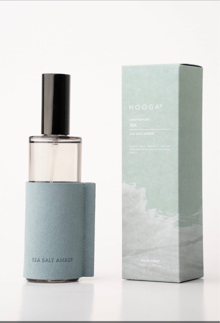 Hooga Sea Salt Amber Room Spray 100ml, Furniture & Home Living, Home ...