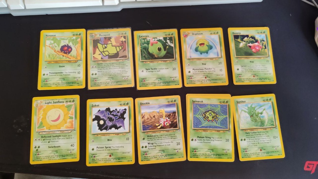 Hoppip Neo Genesis Unlimited Common 1 card, Hobbies & Toys, Toys ...