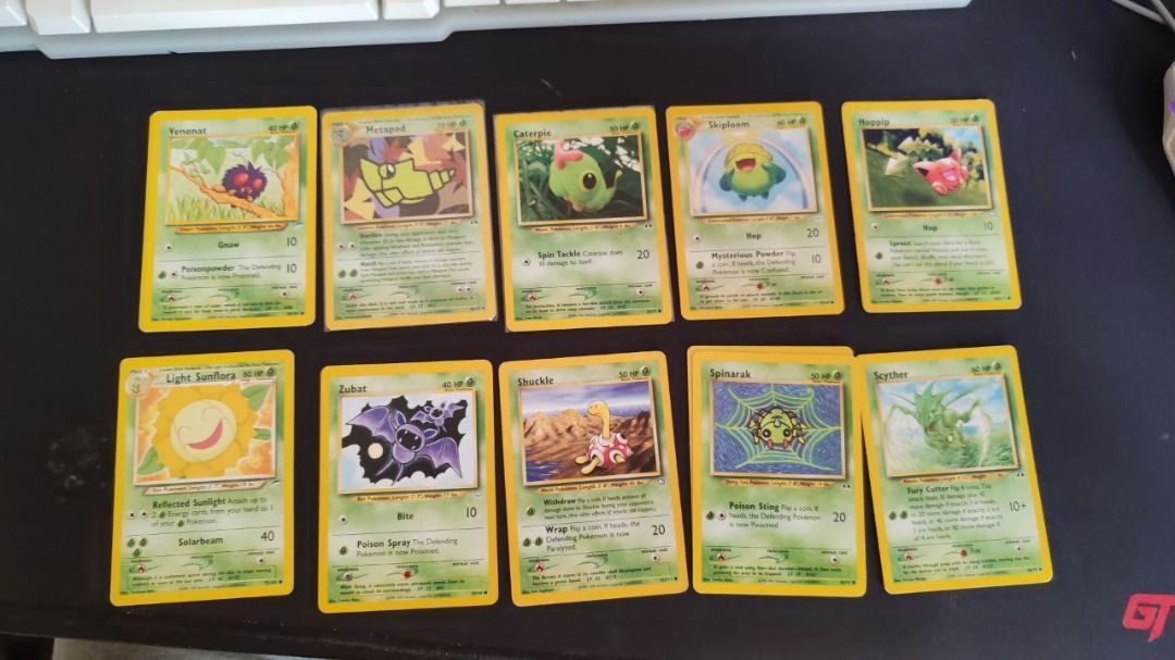 Hoppip Neo Genesis Unlimited Common 1 card, Hobbies & Toys, Toys ...