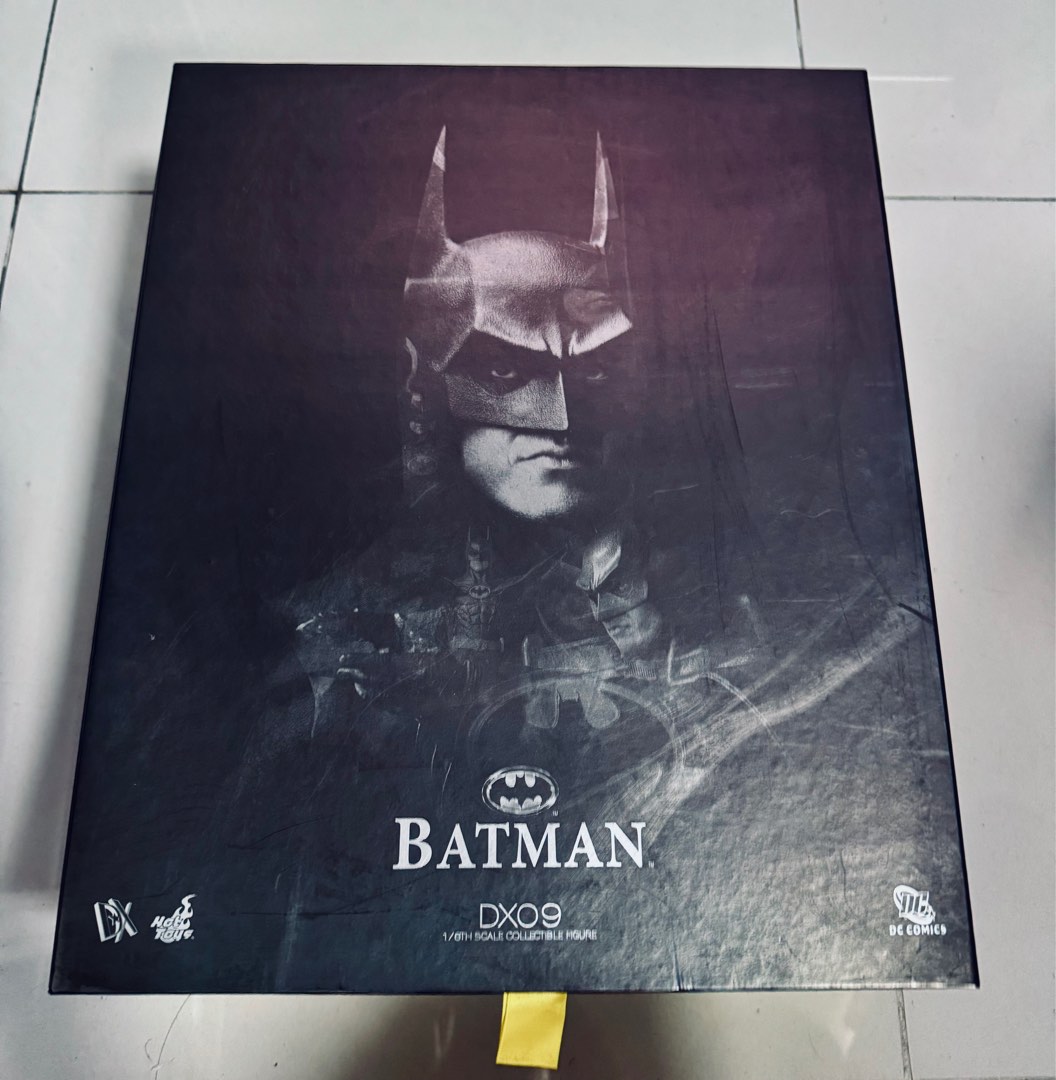 Hot Toys Batman 1989 Movie Figure DX09 1/6, Hobbies & Toys, Toys ...