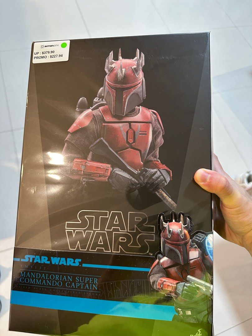 Hot Toys Star Wars Mandalorian Super Commando Captain, Hobbies & Toys ...