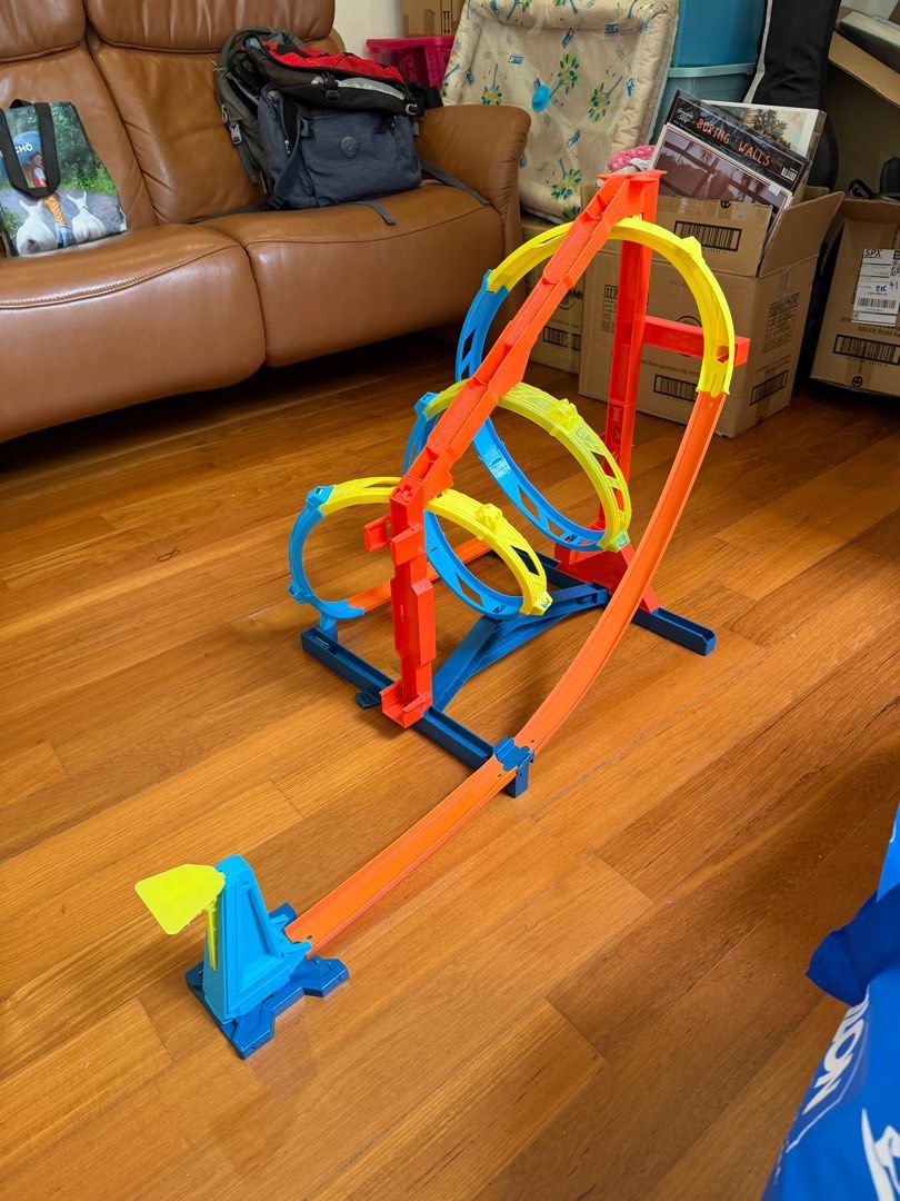 Hot Wheels Track Builder Unlimited Curve Crash Box, Hobbies & Toys ...